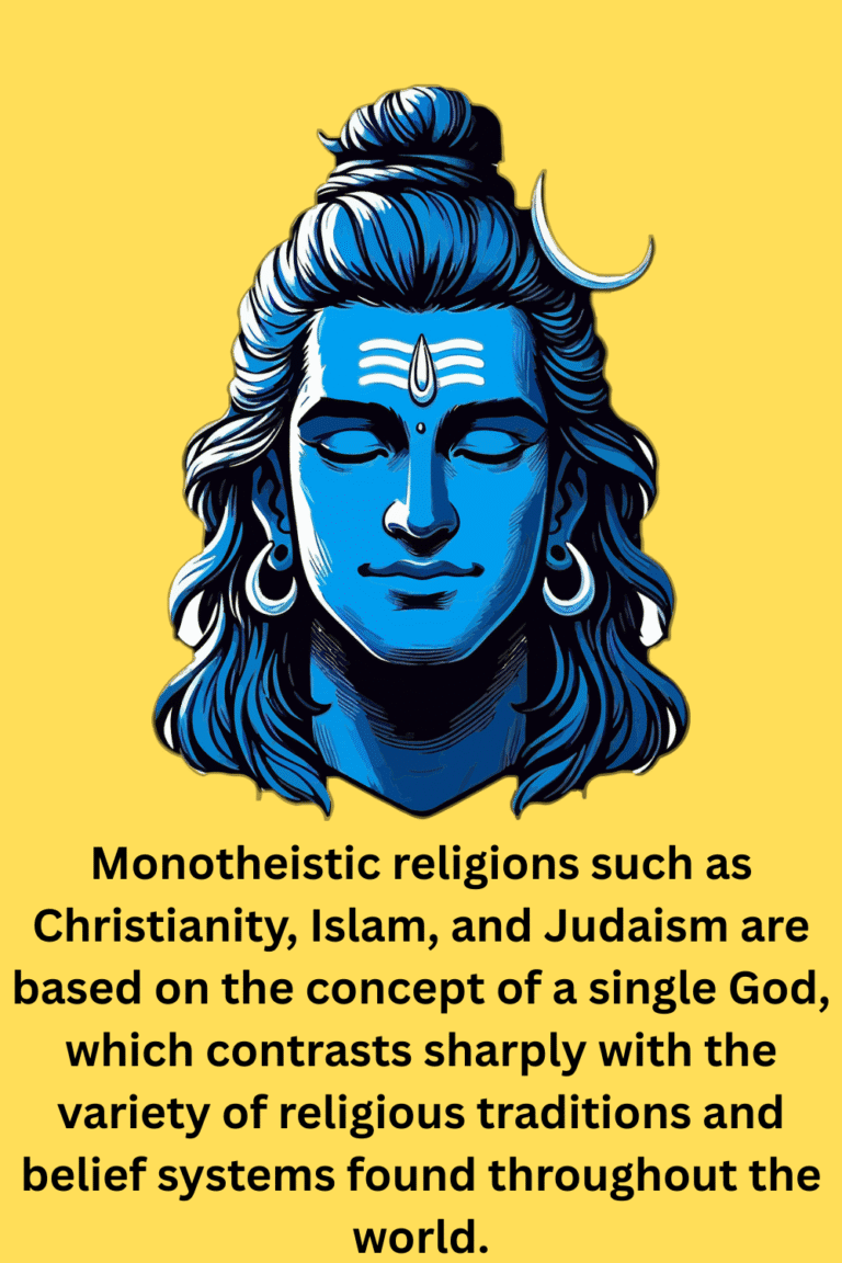 The Concept Of One God In Monotheistic Religions - Spiritualitymeaning.com